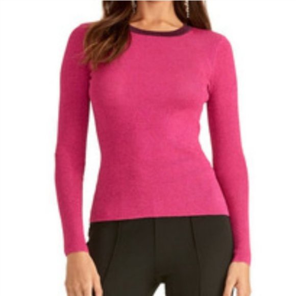 RACHEL Rachel Roy | Sweaters | Rachel Rachel Roy Metallic Ringer ...